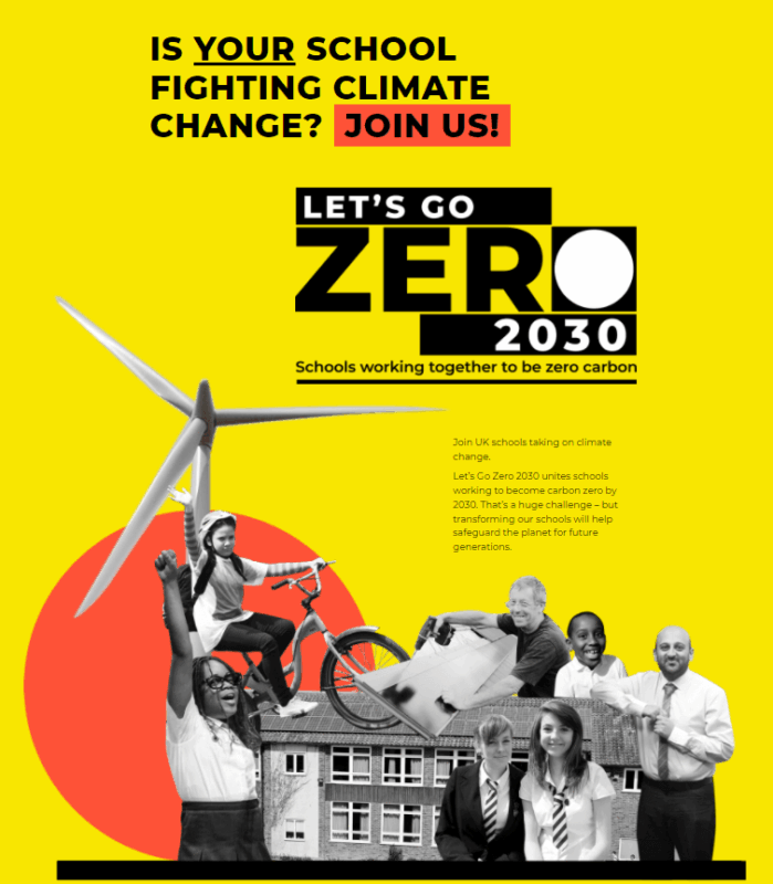 School's working together to be net zero: join the Let's Go Zero ...